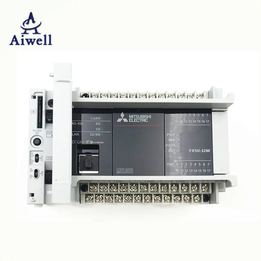 Original Japan Mitsubishi Plc Fx5u Melsec Iq-f Series Plc Cpu Module Fx5u-32mt/es - Buy ...