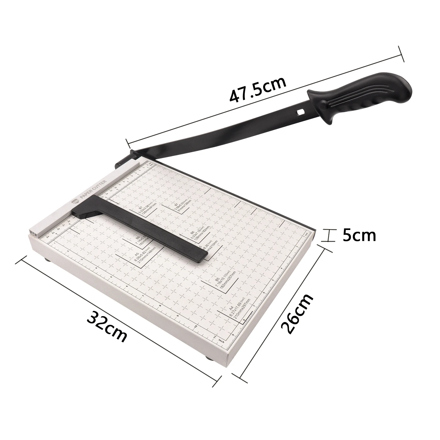 ZEQUAN Manual A4 Paper Cutter - Precision Steel Trimmer