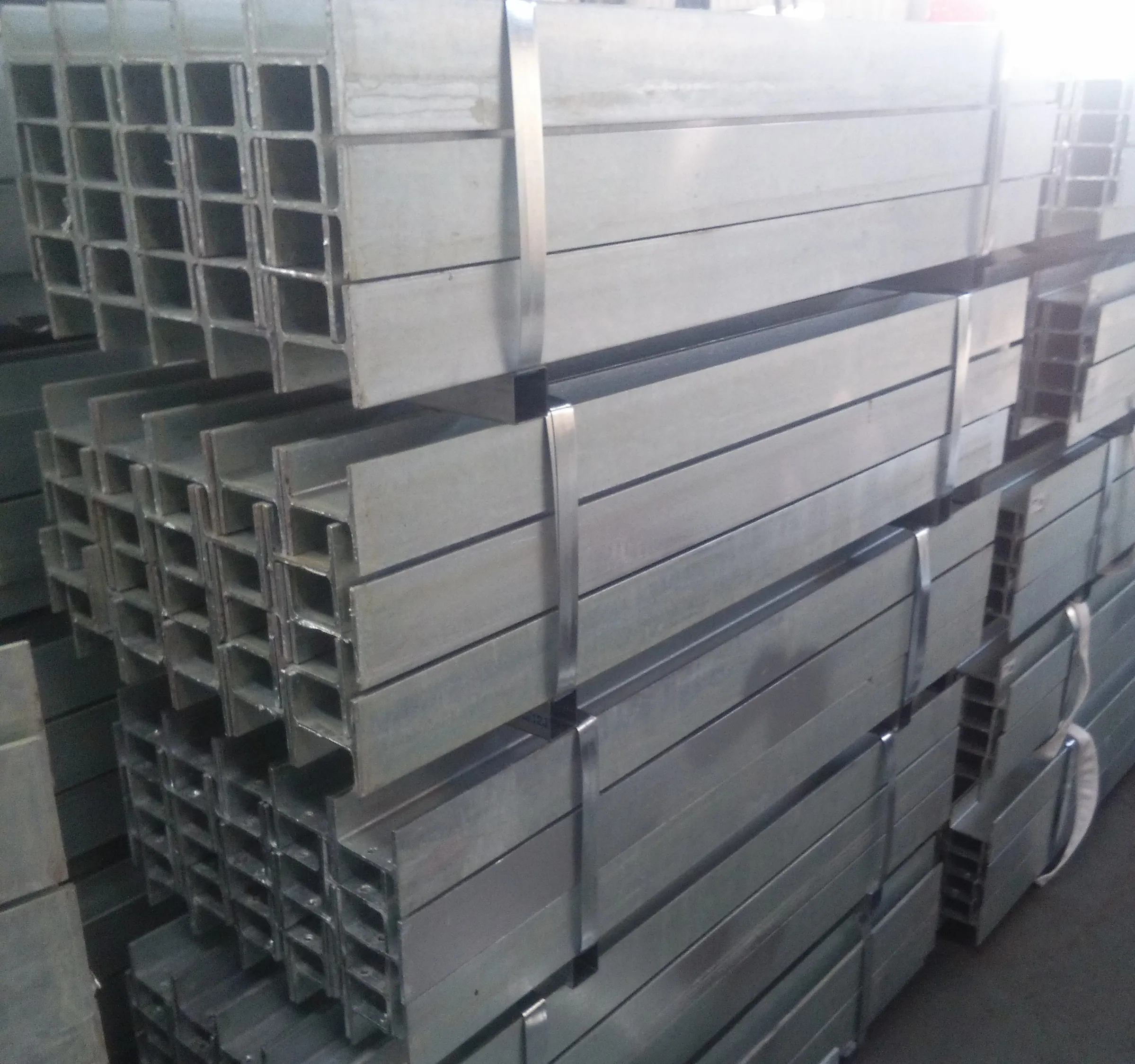 Prefab House Astm A6/a6m Hot Rolling Galvanized W8x15 H Beam Seamless ...