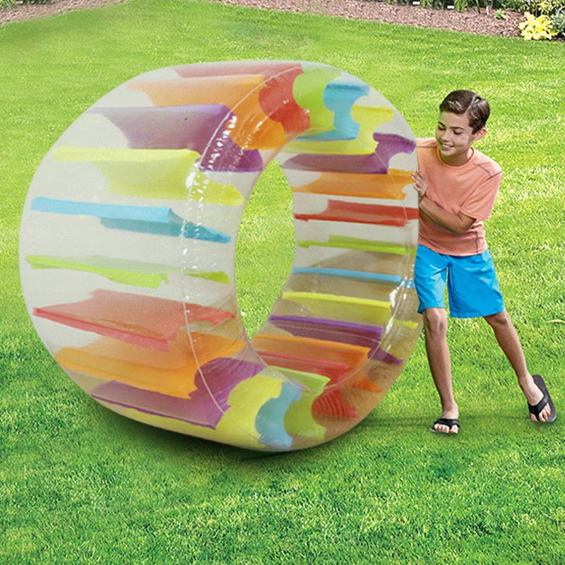 High Quality Colorful Inflatable Water Roller Swimming Pool Float ...