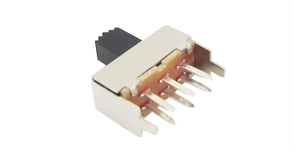 Micro Dpdt 2p2t Panel Mount Vertical Type Slide Switch - Buy Dpdt 2p2t ...