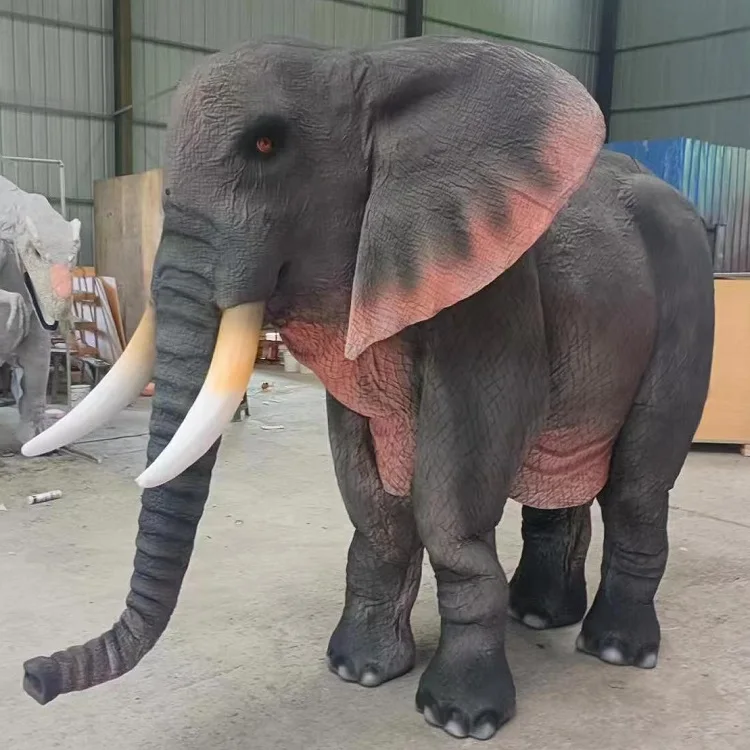 Realistic Silicone Animatronic Elephants for Cosplay