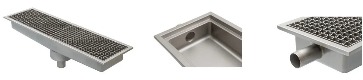 Stainless Steel Trench Drain Systems for Commercial Kitchens