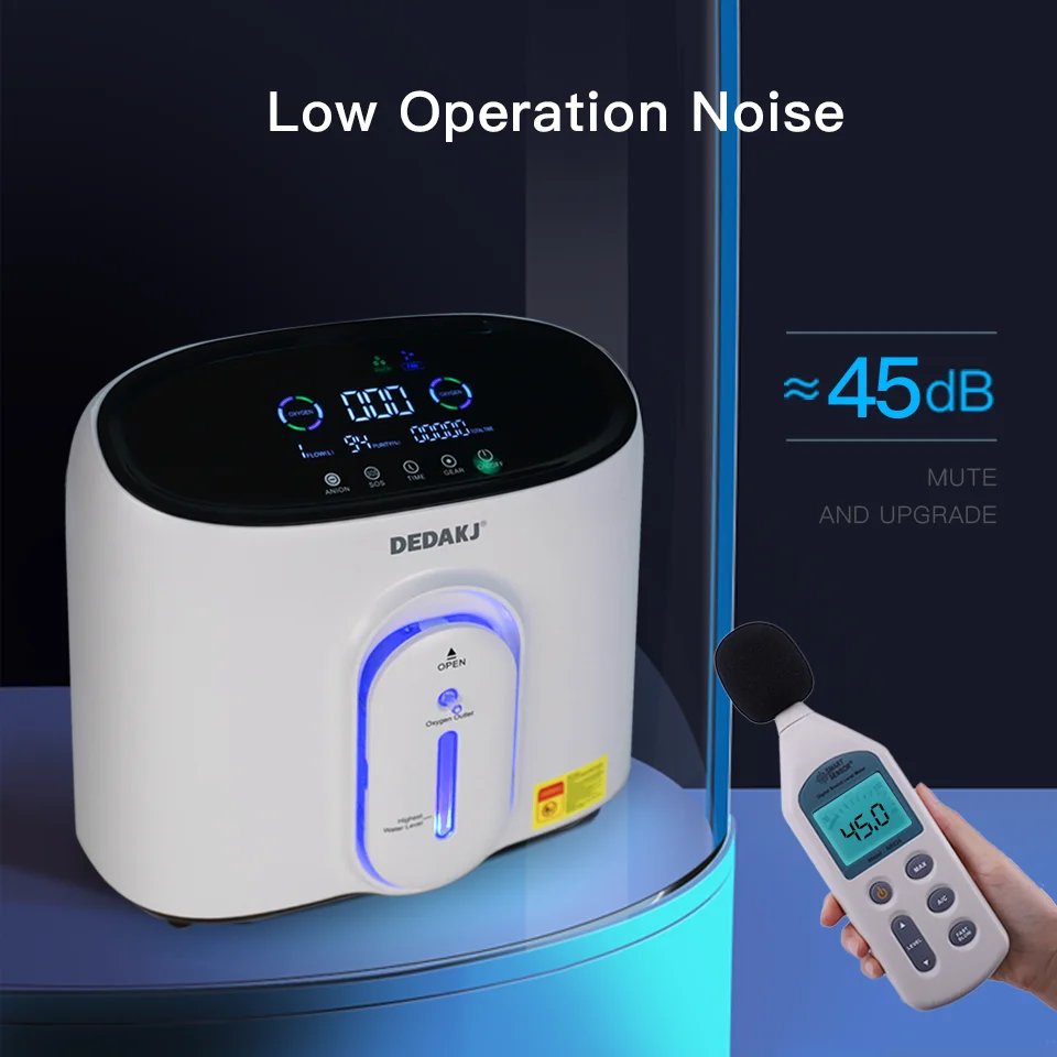 8l Big Screen Oxygen Maker For Hospital And Home Care With Nebulizer ...