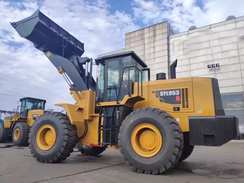 Sw955k1 Cina Loader Mesin Konstruksi Wheel Loader Dengan Bingkai Yang ...