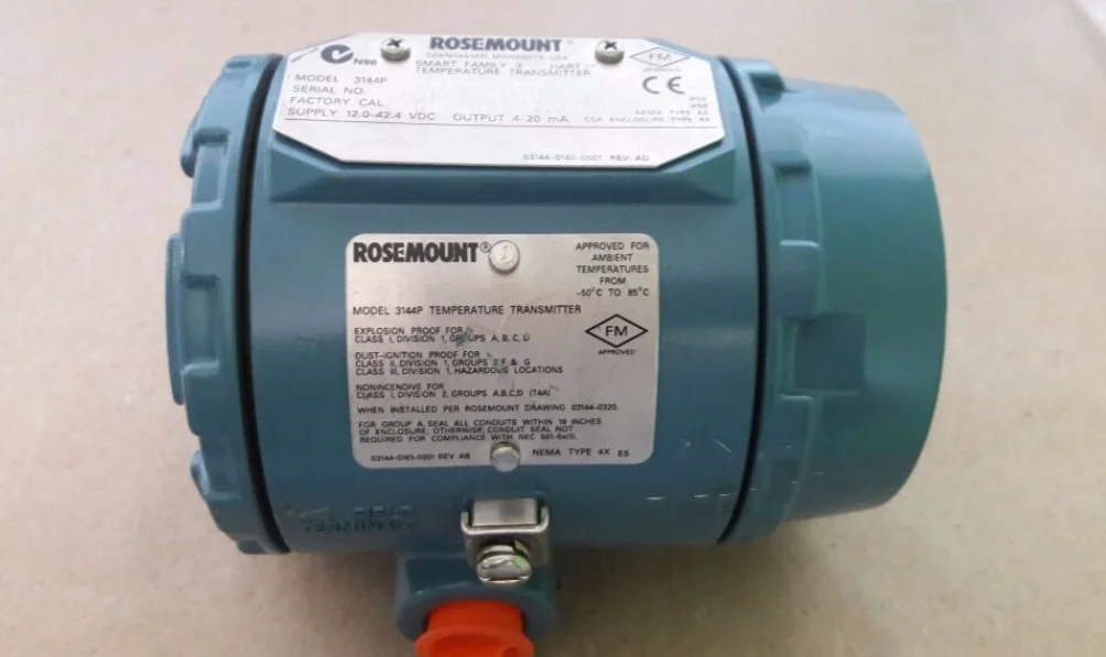 Emerson Temperature Transmitter Pt100 Rtd Temperature Transmitter ...