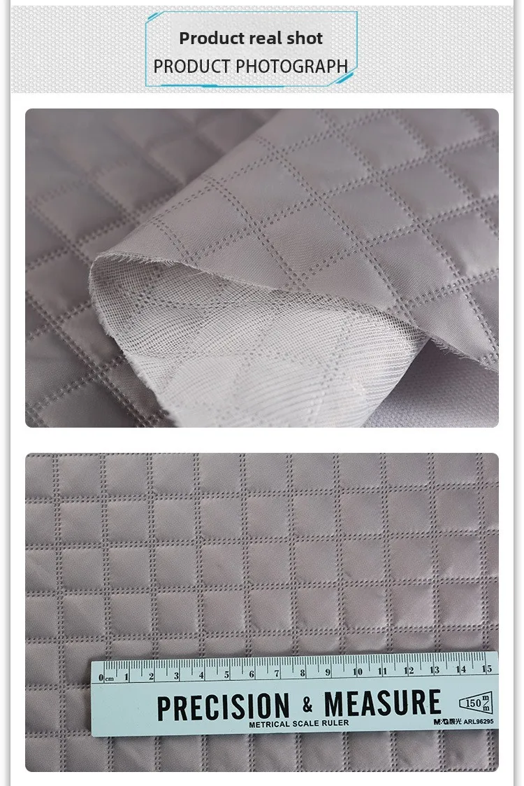 Ultrasonic Waterproof 100% Polyester Brocade Fabric for Quilting Cotton ...