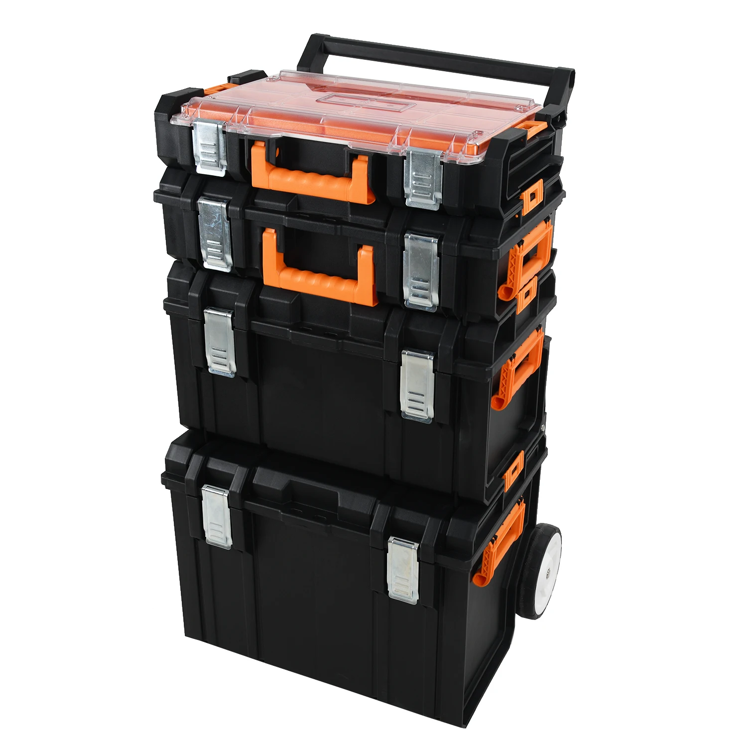 Winslow & Ross Plastic Tool Box Set - Stackable & Waterproof