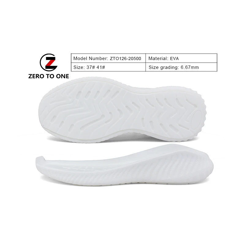 Zero to One 3D Printed EVA Shoes Sole Outsole with Customized Logo