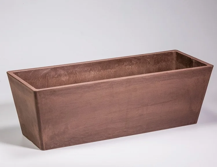 Large Outdoor Plastic Rectangle Planter Box Plastic Rectangle Trough ...