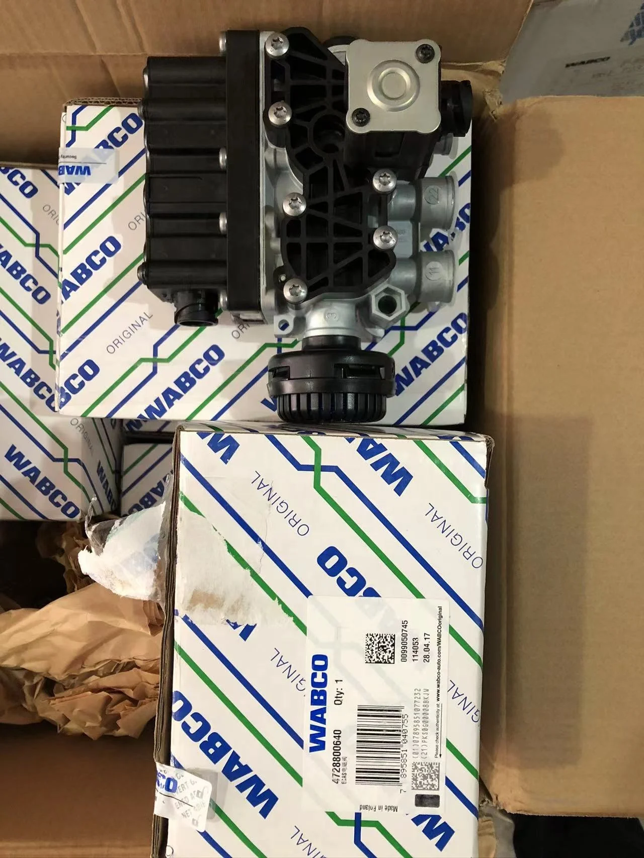 Original Wabco 4728800640 4728800610 Ecas Solenoid Valve Kamaz 5490 ...