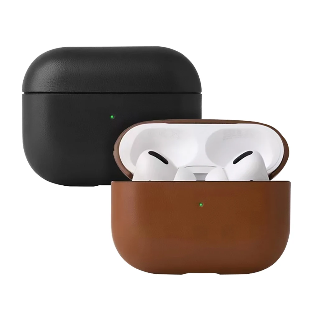 For Airpods Pro Leather Covers Luxury Leather Earphone Case For Airpod ...
