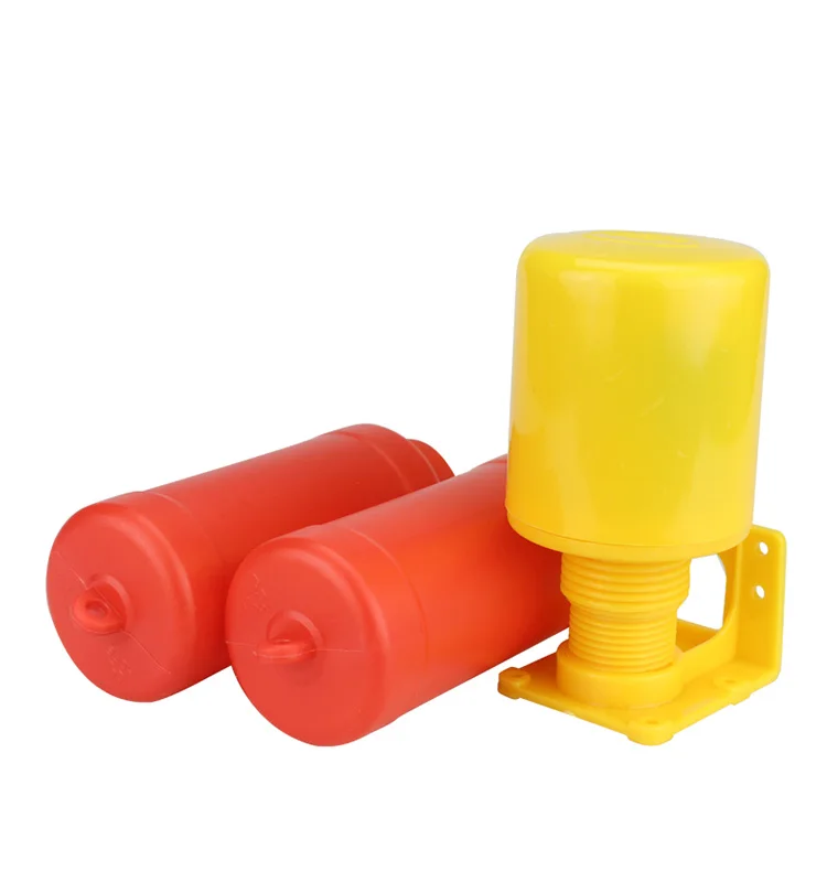 Plastic Water Tank Level Indicator Float Ball Valve Vertical Work ...
