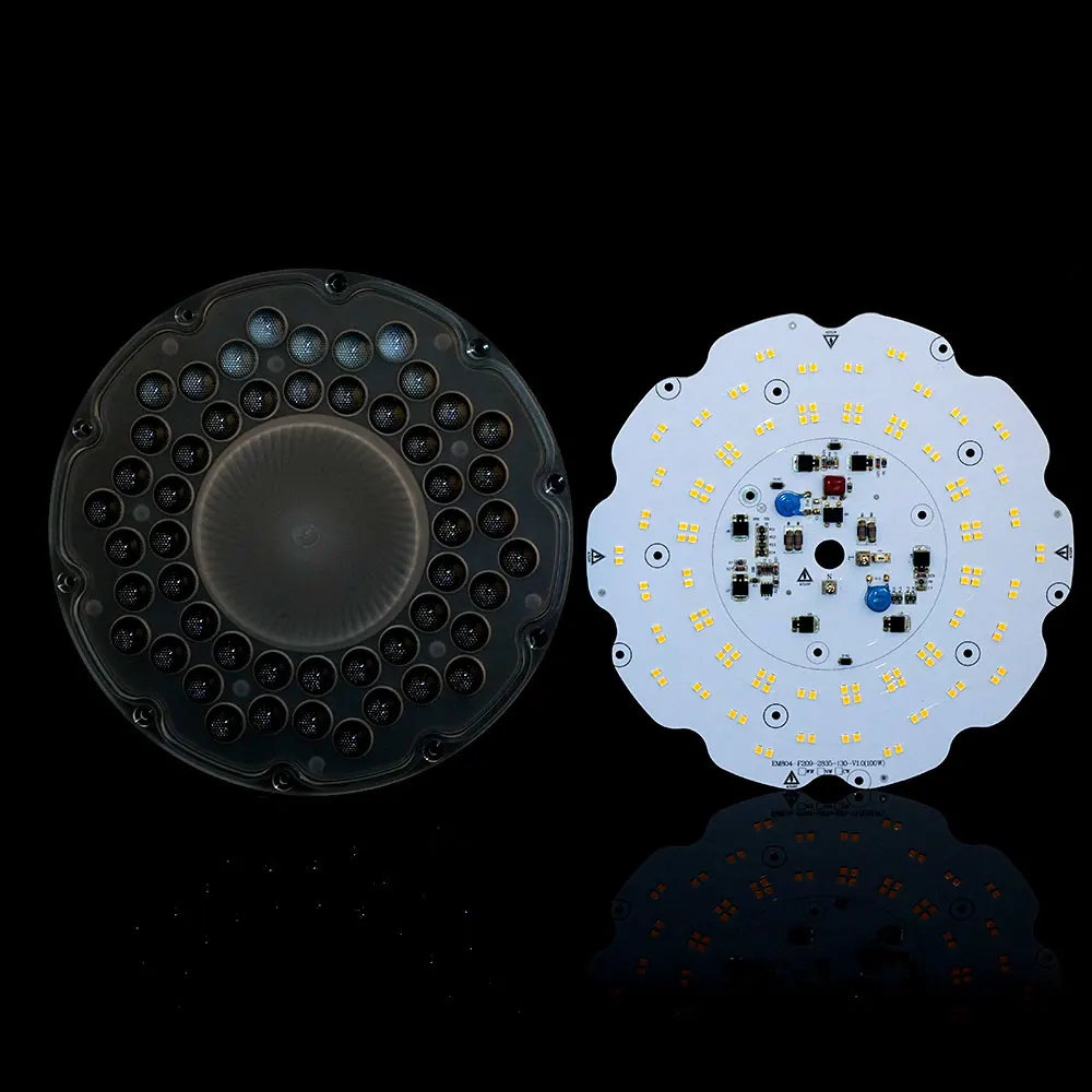 Ac220v 150w Dob Round Aluminum Pcb Assembly Pcb Board Circuit Pcba Led ...