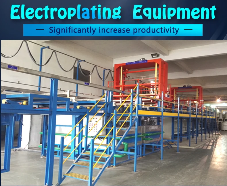Automatic Electro Galvanizing Machine Electroplating Plastic Chrome ...