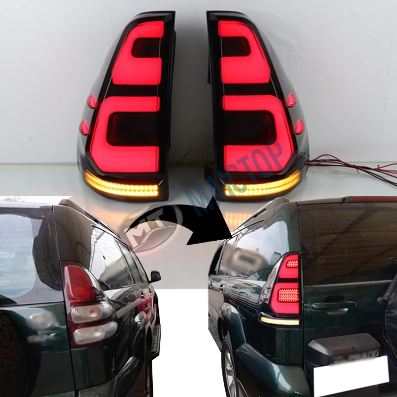 Maictop Car Accessories Facelift Led Tail Light Lamp for Land Cruiser ...