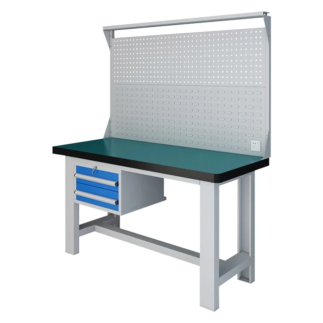 Workshop Assembly Line Working Table with Drawer Anti Static Workbench ...