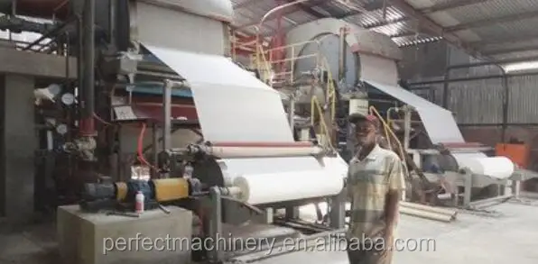 Yankee Drying Cylinder Waste Paper Recycling Machine for Tissue Paper ...