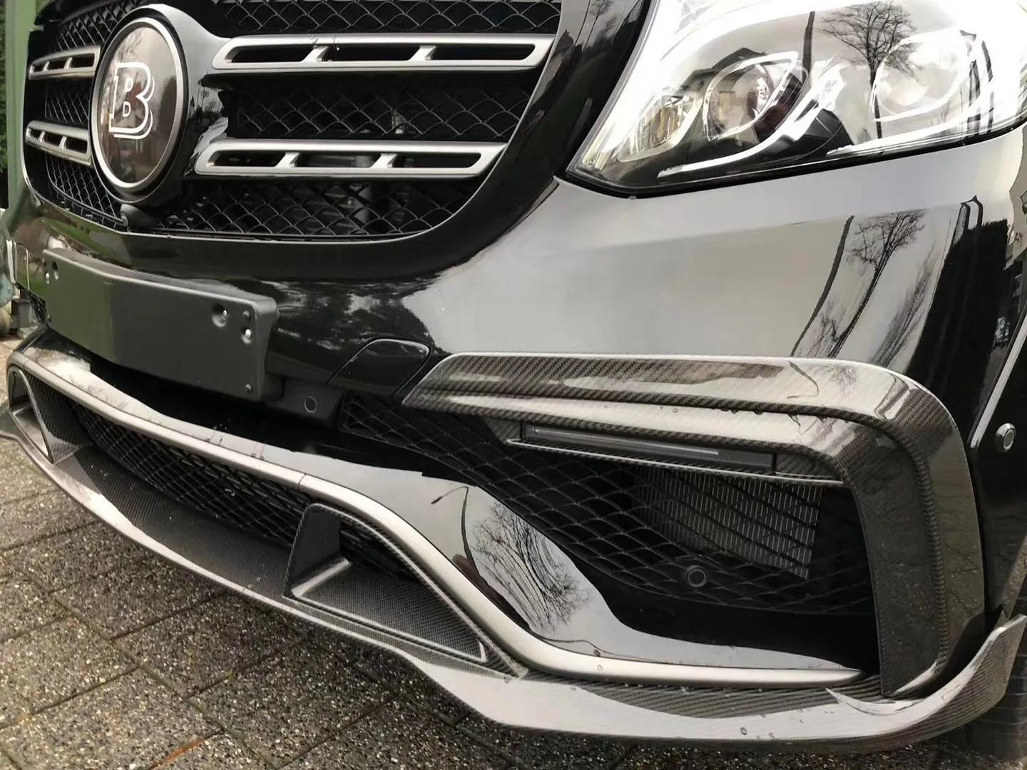 BS Style Carbon Fiber Body Kit for Mercedes Benz GLS63 AMG