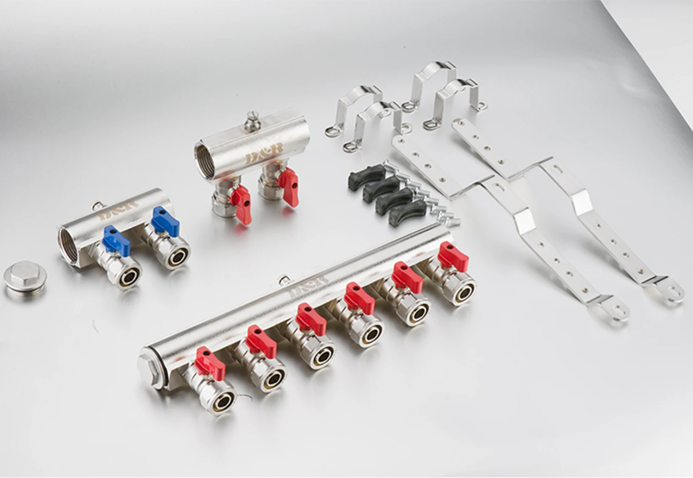 Plumbing Manifold Floor Heating System Brass Water Manifold - Buy Brass ...