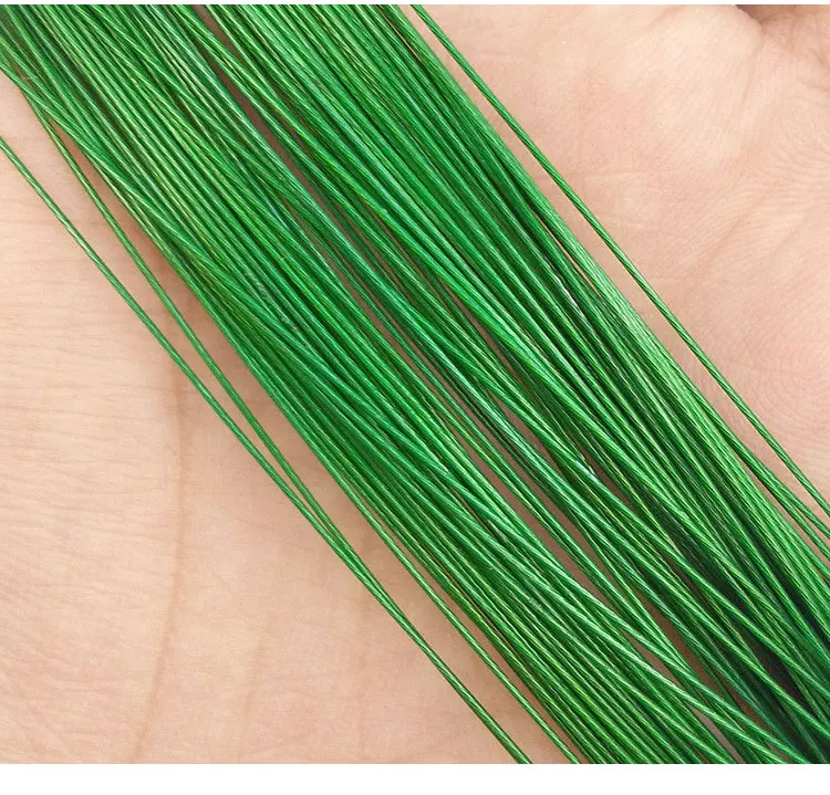 Fishing Wire Rig Leaders with Green Coating - Selco Line