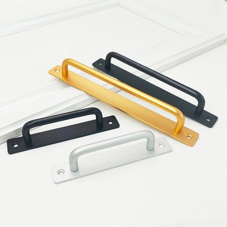 Aluminum Alloy Profile Open Hole Handle For Cabinet Door And Drawer ...