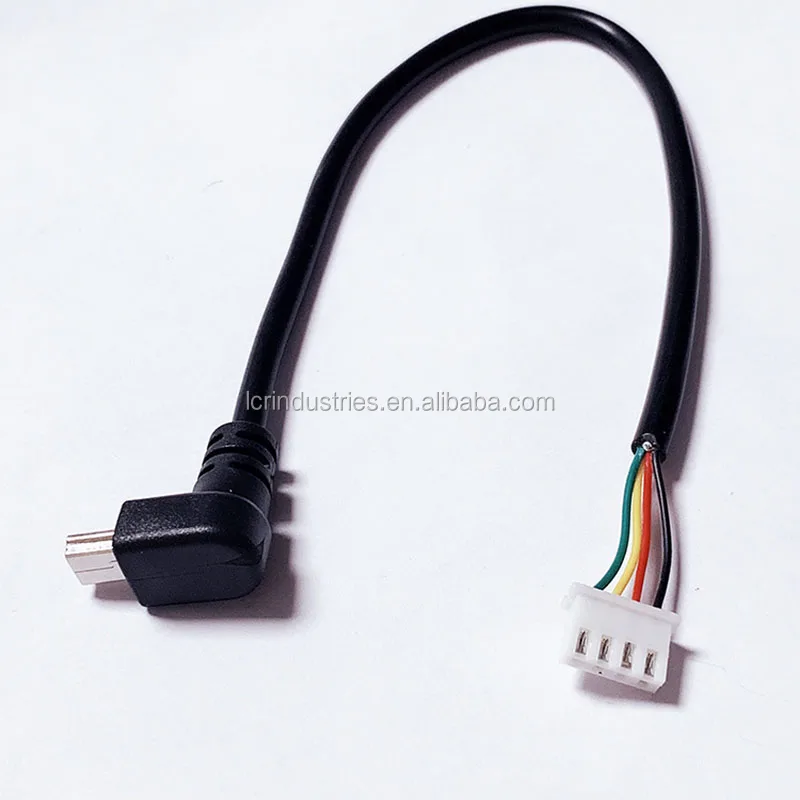 Custom Micro USB Male to XH2.54 2P JST Cable - 12months Warranty