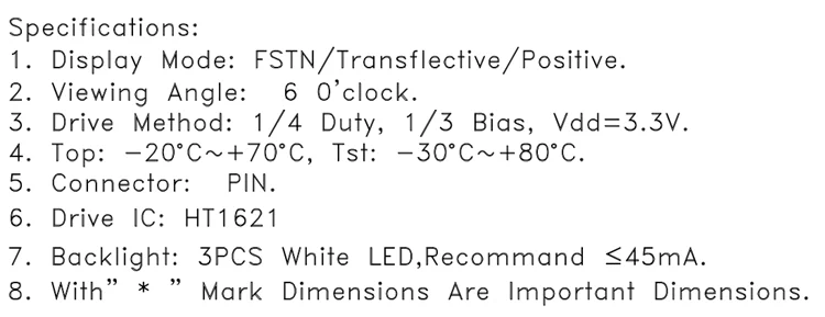 2.0 inch custom positive lcd display 4 digit 7 segment lcd 2.0 inch custom positive lcd display 4 digit 7 segment lcd
