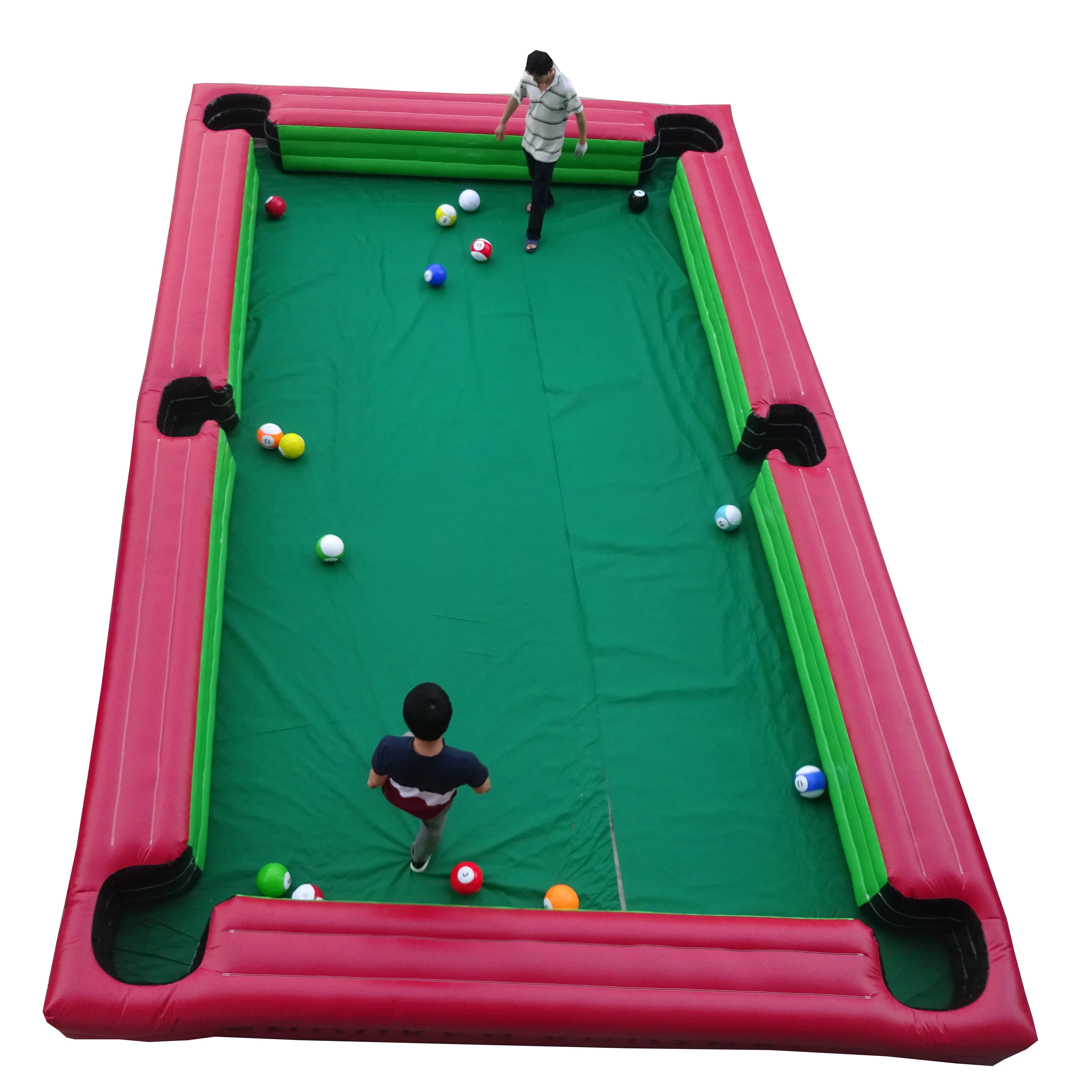 Outdoor Customized Inflatable Land Billiards Table/ Inflatable Sports ...
