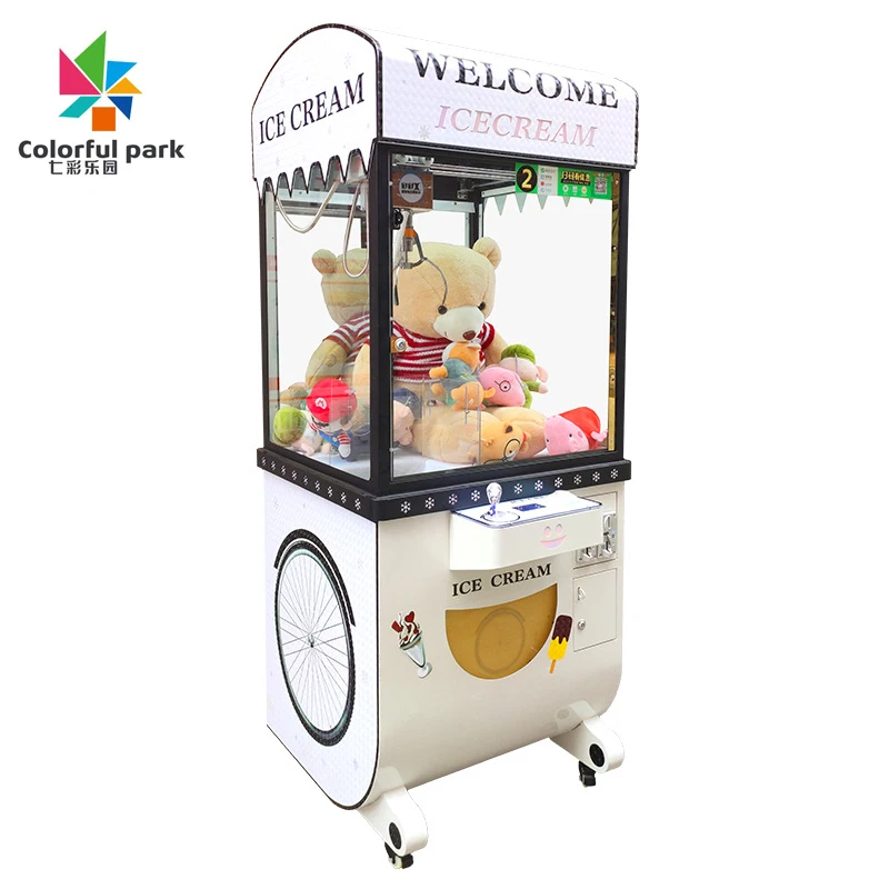 Colorful Park Claw Machine - High Quality Fun for All Ages