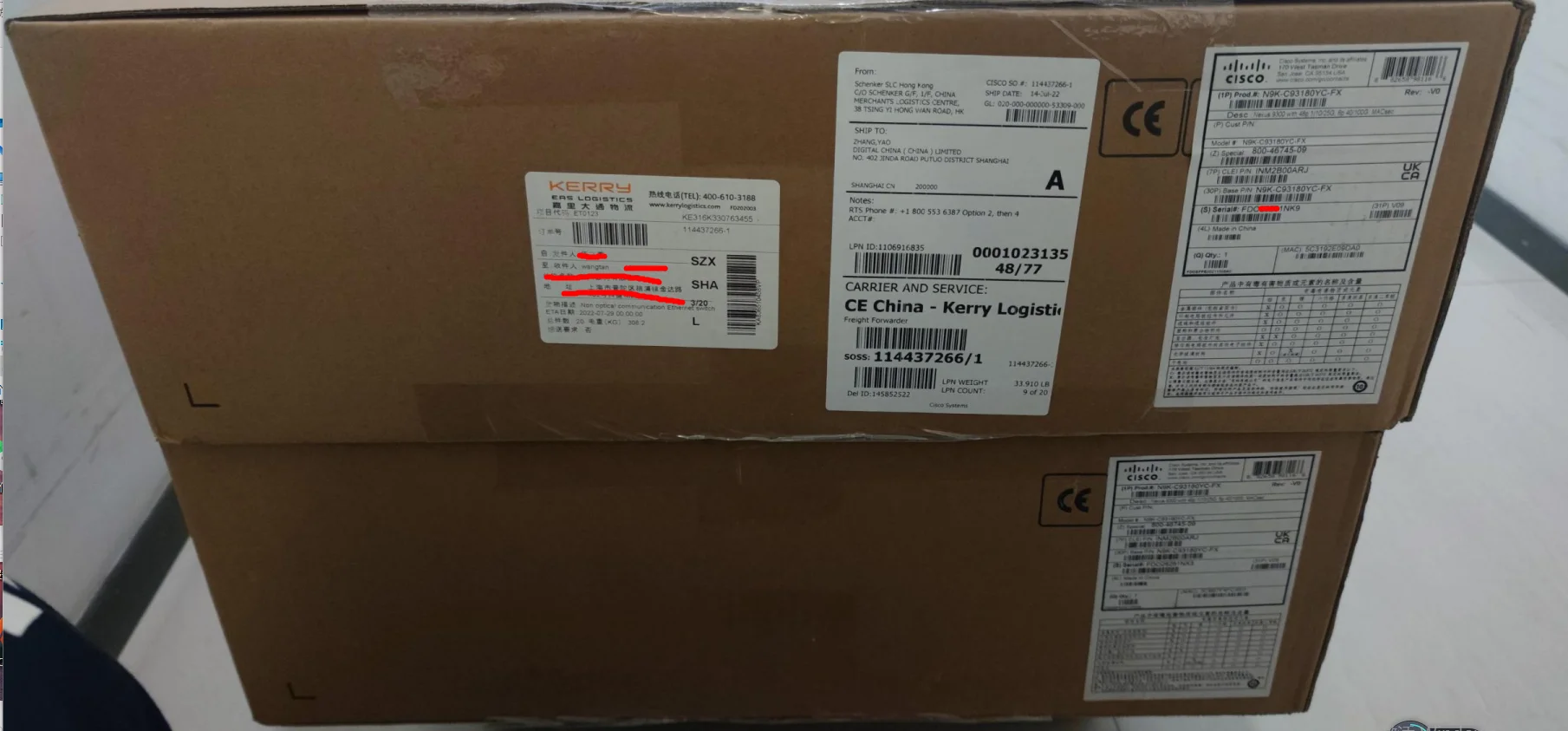 Nexus 93180YC-FX Switch - 48 Ports, Layer 3, Rack-mountable