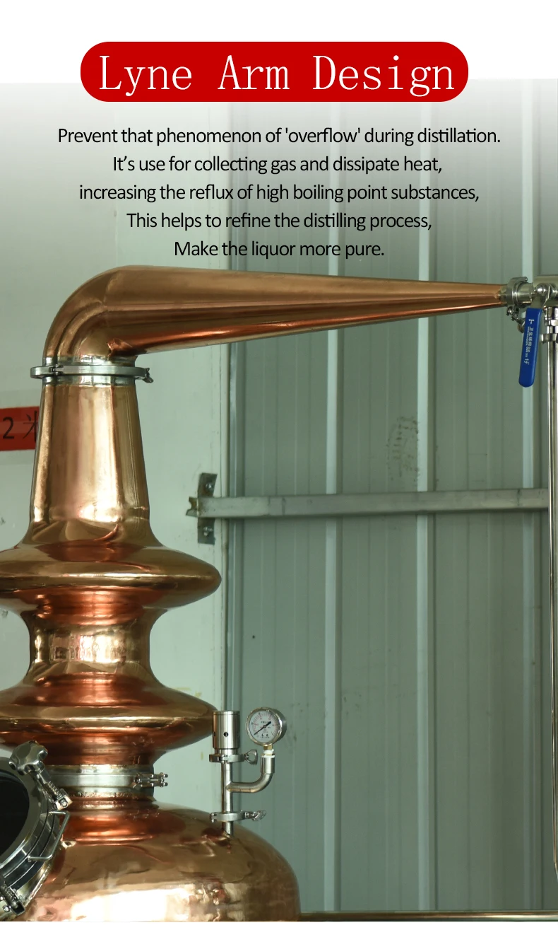 500L Alcohol Distiller Distillery Machine - Dibosh Quality