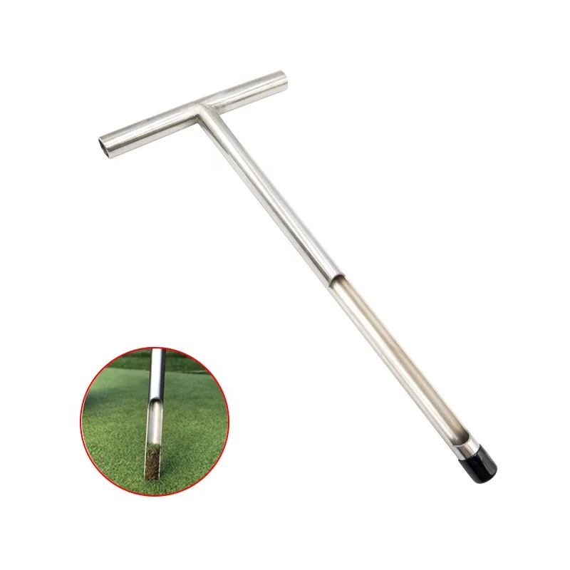 토양 샘플러 프로브 20 인치 T 스타일 핸들 토양 테스트 도구 토양 샘플링 프로브 식물 관리 정원 잔디 농장 골프 Buy 맞춤형 토양 샘플러 프로브 21 인치