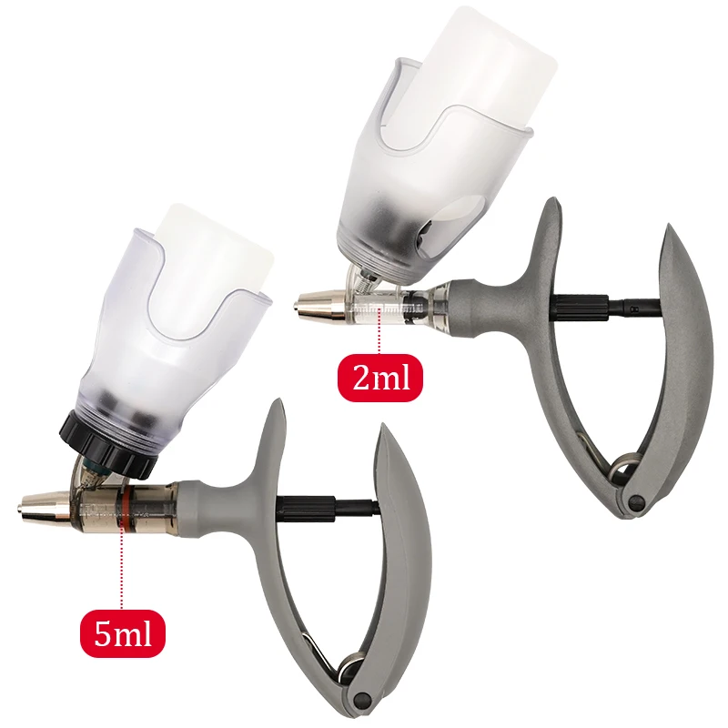 2ml/5ml Adjustable Automatic Veterinary Syringes for Injection