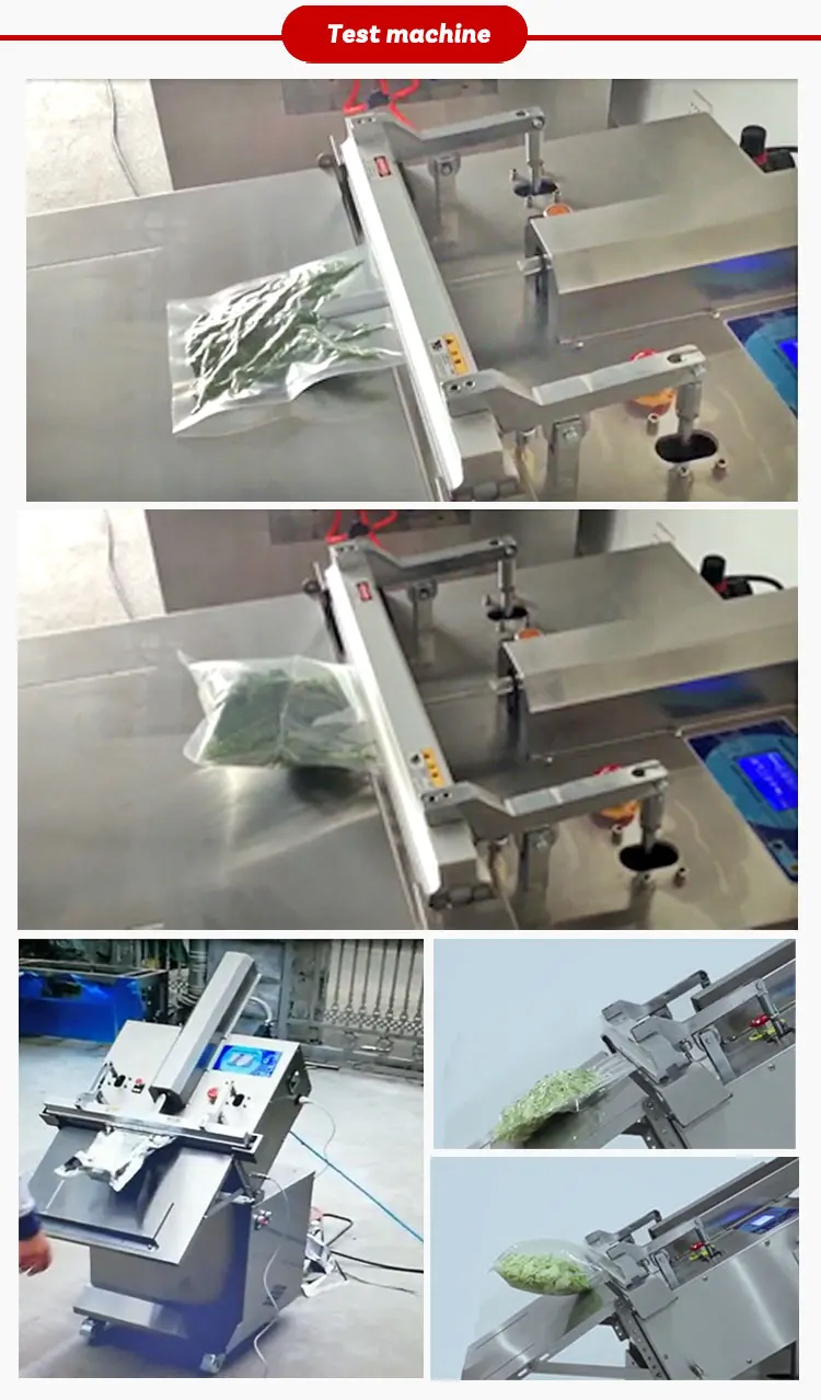 Industrial Horizontal Mozzarella Cheese Slice Vacuum Sealing Packing ...
