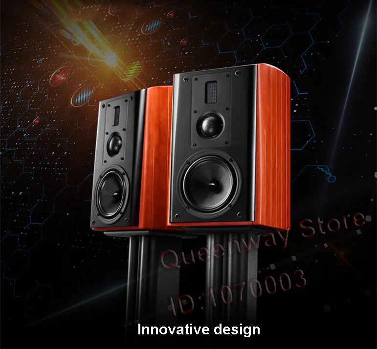 HIVI/M3 Hi-Fi Three-Way Flagship Bookshelf Speaker 6.5" Woofer