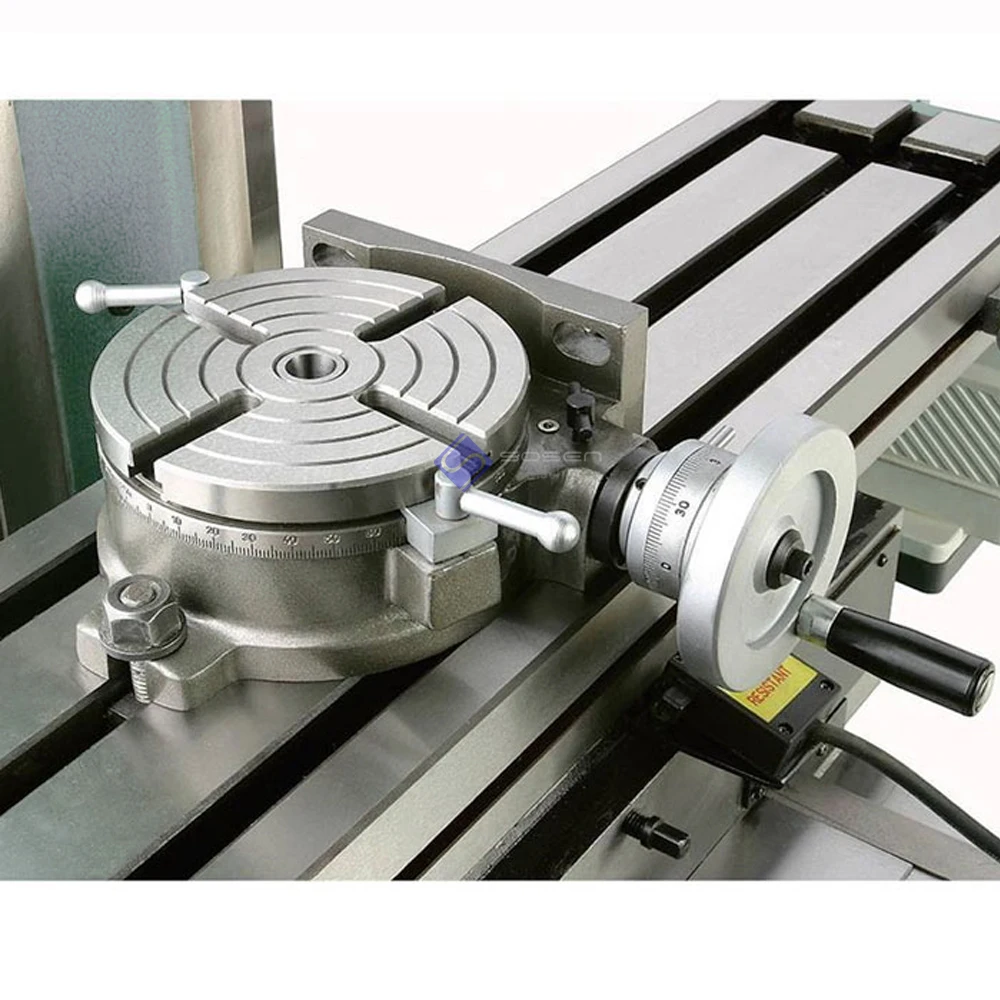 Mini Milling Horizontal and Vertical Rotary Table for Milling Machine