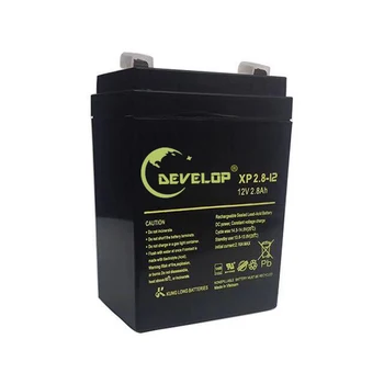 6v 2.8ah Battery 4v 2.5ah Sealed Lead Acid Battery 6fm2.6 (12v2.6ah ...