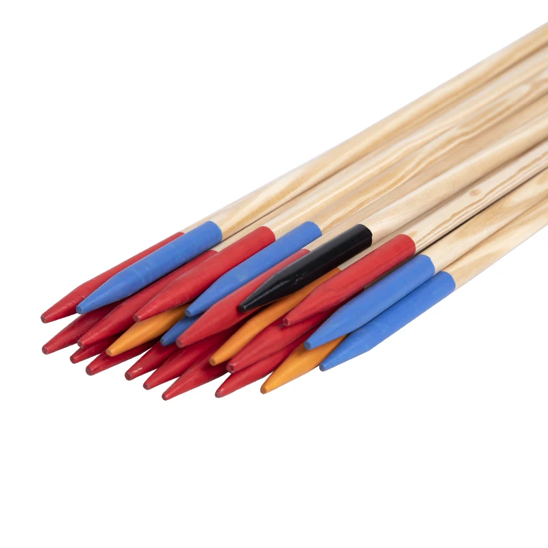 COMMIKI Outdoor Wooden Stick Game - Giant Mikado Set