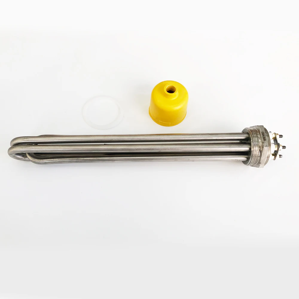 Industrial Flange Heater Resistance Ss304 Tubular Flanged Immersion ...