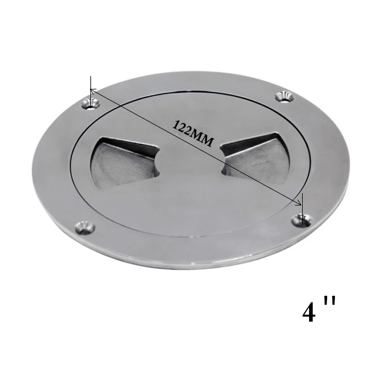 316 Stainless Steel Marine Round Deck Plate Hatch & Waterproof Panel ...