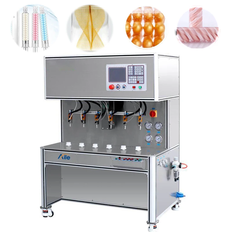 Fully Automatic Pearl Pattern Gel Filling Machine for Cosmetics