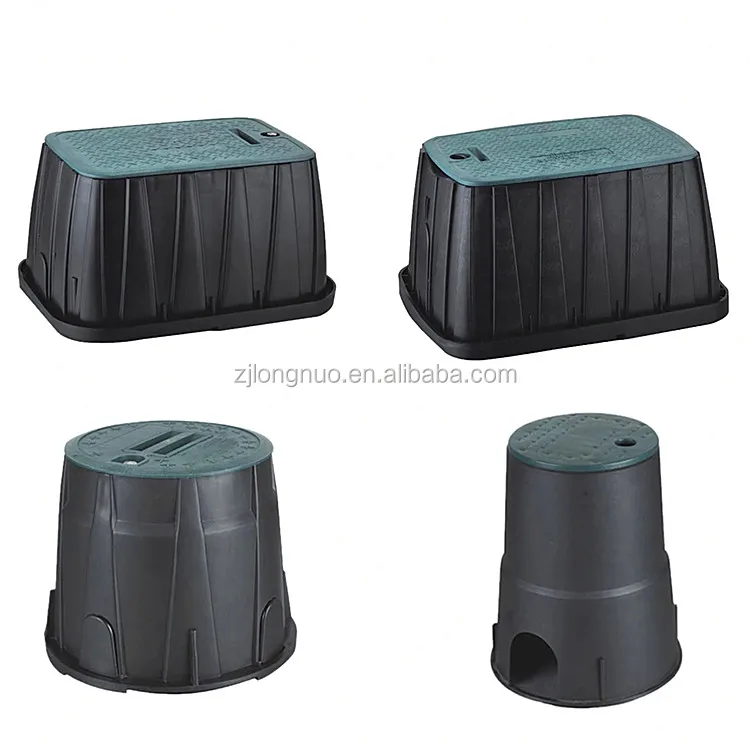 10 Inch Irrigation Plastic Circular Valve Box Garden Irrigation Valve ...