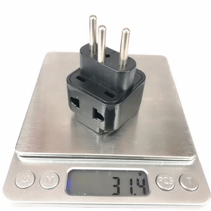 Universal Swiss Wall Plug Sockets Eu Us To Switzerland Brazil 2 In 1 ...