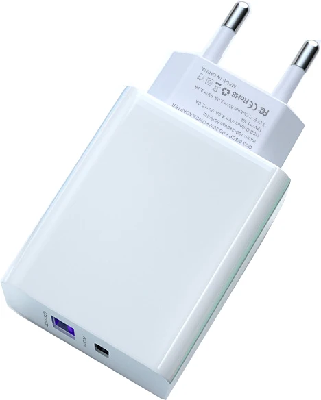Pd20w Fast Charging Adapter Type-c And Usb Dual Fast Charge Adapter ...