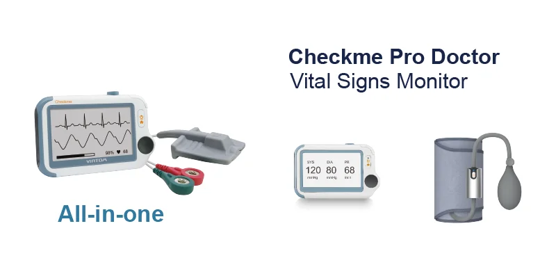 Viatom Checkme Pro - Portable ECG & Blood Glucose Monitor