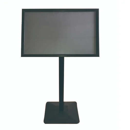 A4 Standing Poster Display - Steel Menu Board Stand Guide