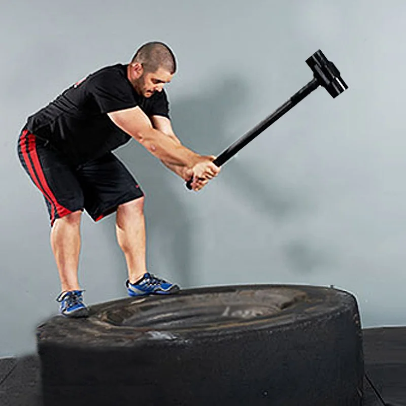 Realman Fitness Hammer Steel Slam Hammer Fitness Sledgehammer For Power ...