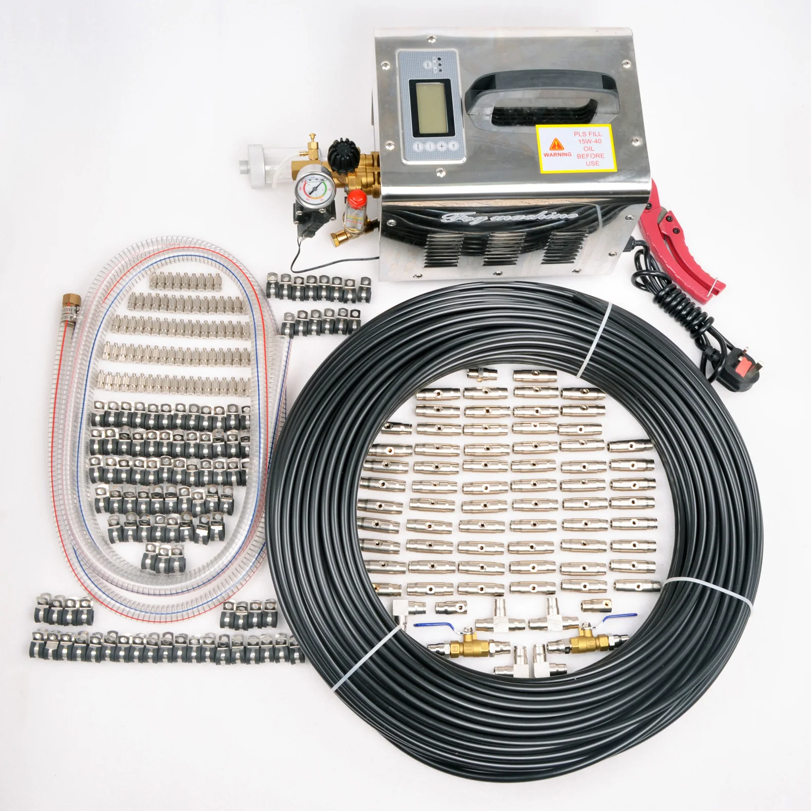 1000PSI High Pressure Fog Machine Spray Water Misting System for ...