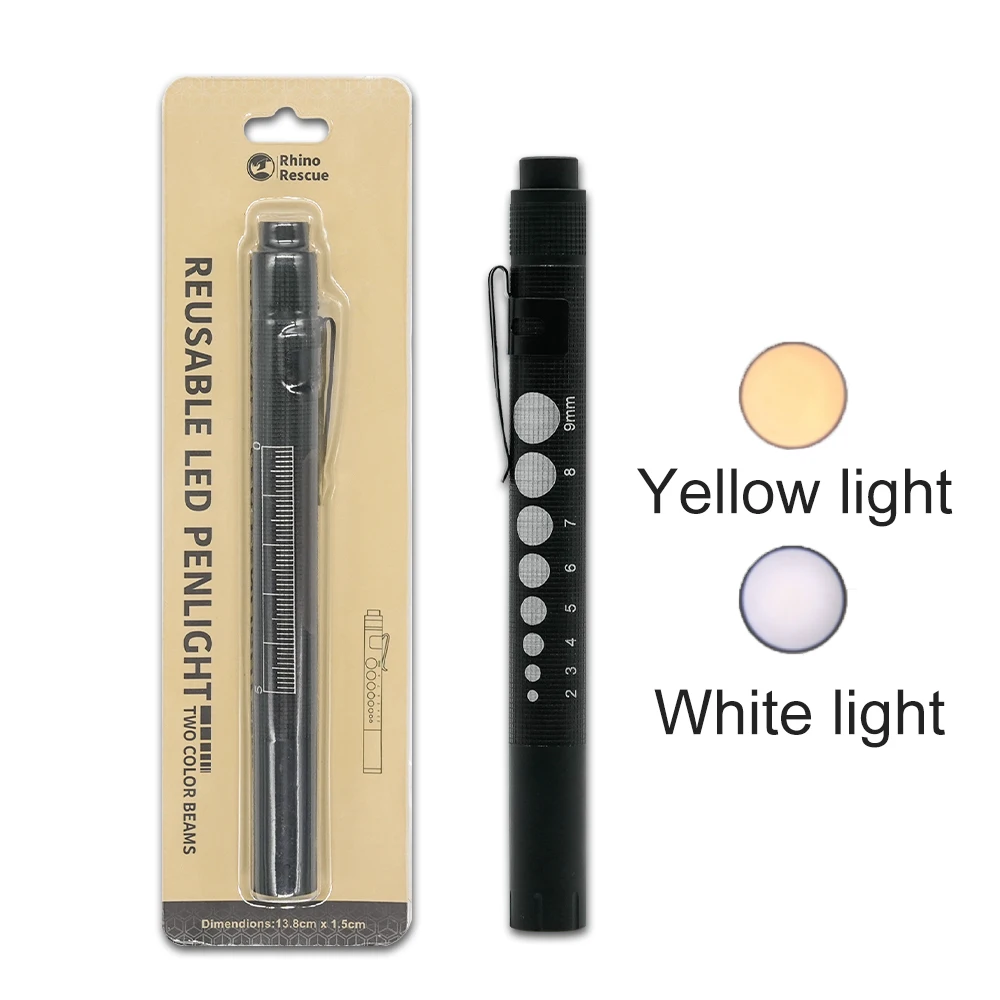 Rhino Rescue Led Penlight Nurse Medical Pen Light Camping Lamp With ...